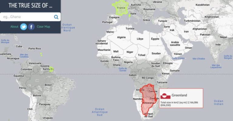 This map shows the true size of countries and it’s seriously surprising ...